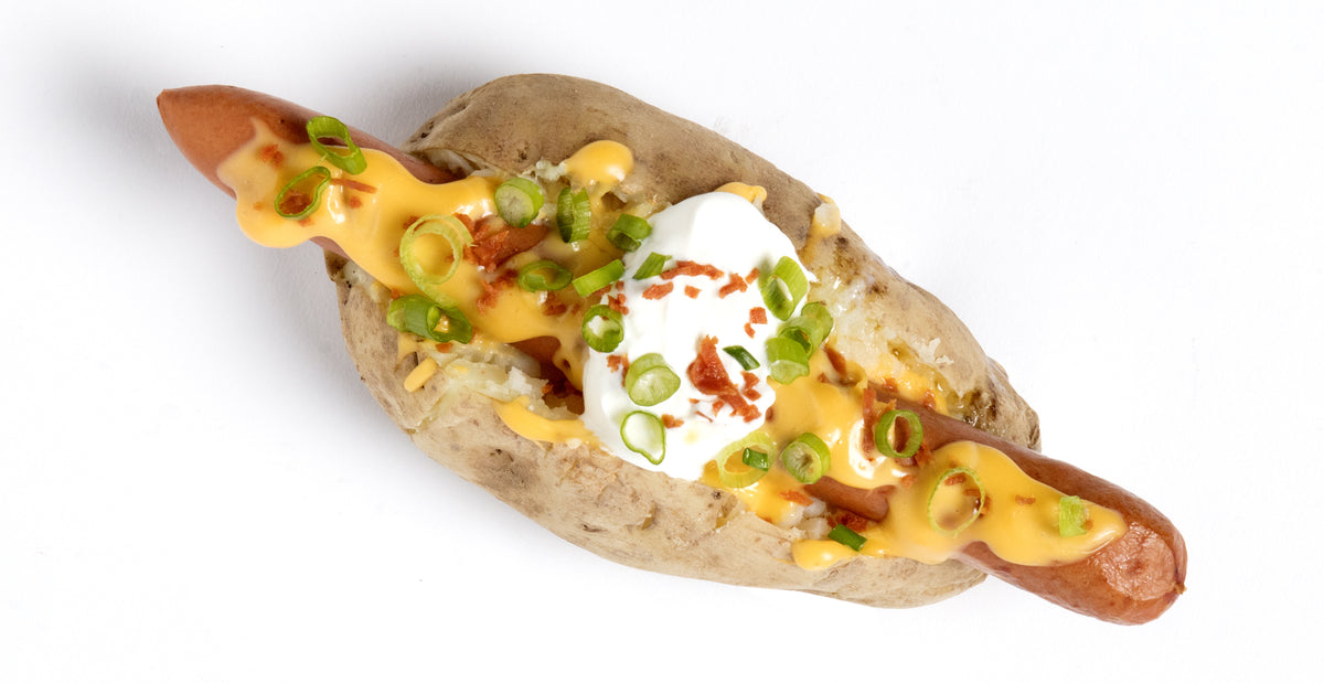 Loaded Baked Potato Dog – The Brooklyn Hot Dog Company