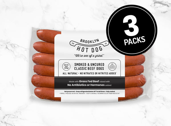 3-Packs: Classic – The Brooklyn Hot Dog Company